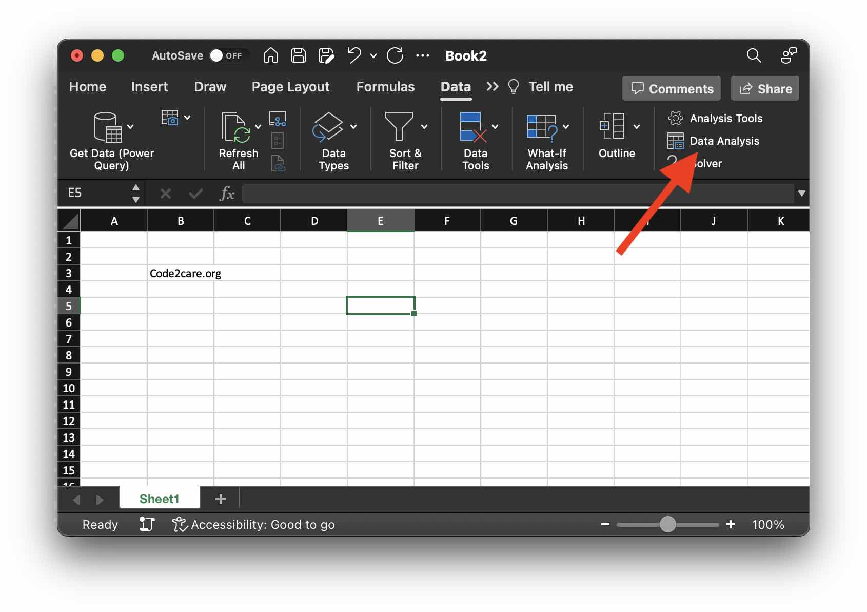 How To Add Data Analysis Add in In Excel On Mac